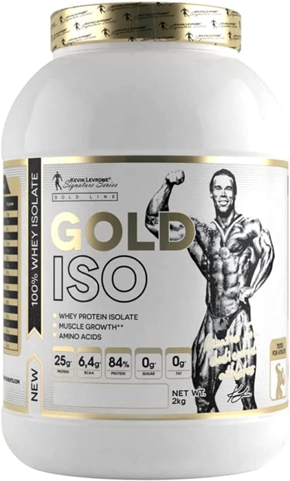 Kevin Levrone Gold ISO Whey Isolate Protein 4.4 Lbs, 2kg – Online ...